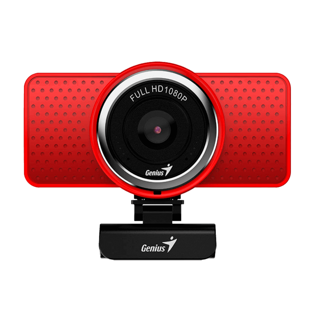 CAMARA WEB GENIUS ECAM 8000 RED 32200001407 - NextCo Shop